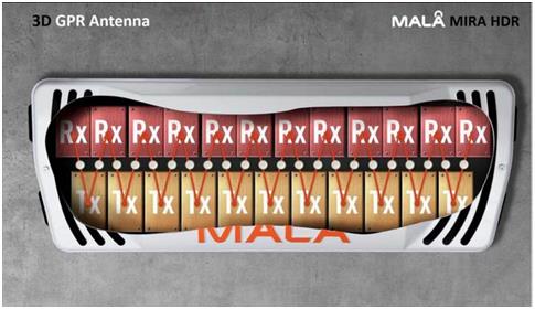 MALA MIRA HDR三维阵列探地雷达 - 北京水木坤成科学仪器有限公司